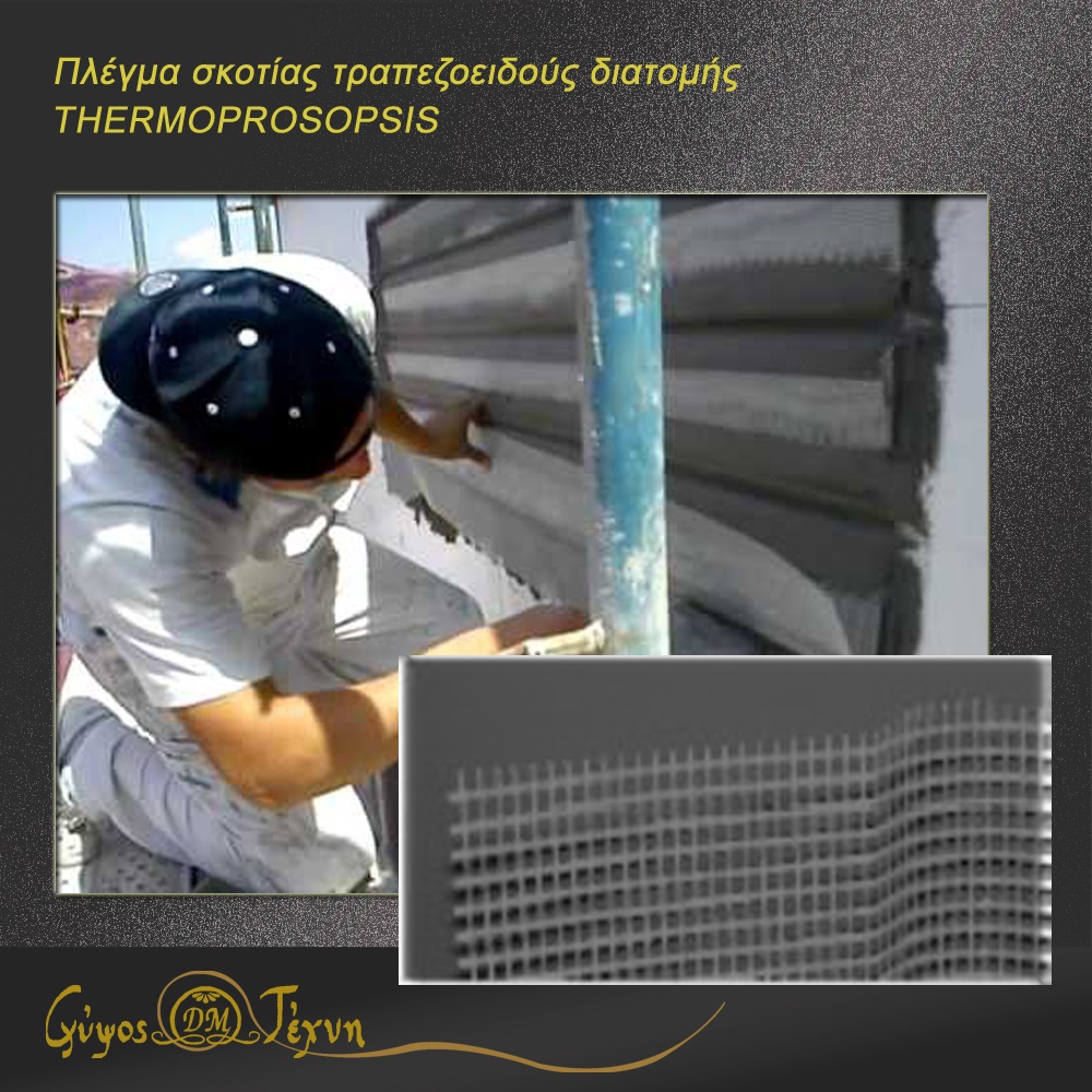 ΠΛΕΓΜΑ ΣΚΟΤΙΑΣ ΤΡΑΠΕΖΟΕΙΔΟΥΣ ΔΙΑΤΟΜΗΣ - ΓΥΨΙΝΑ ΜΑΥΡΙΚΟΣ